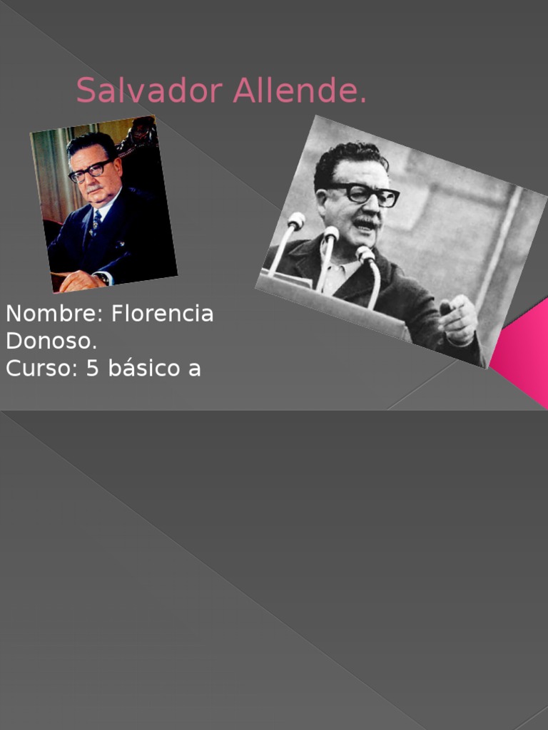 Salvador Allende | PDF