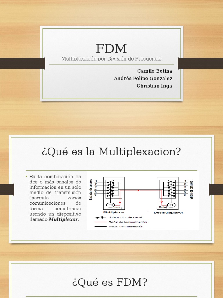 FDM. Multiplexacion Por Divisio de Frecuencia | PDF | Ingeniería en telecomunicaciones | Electrónica