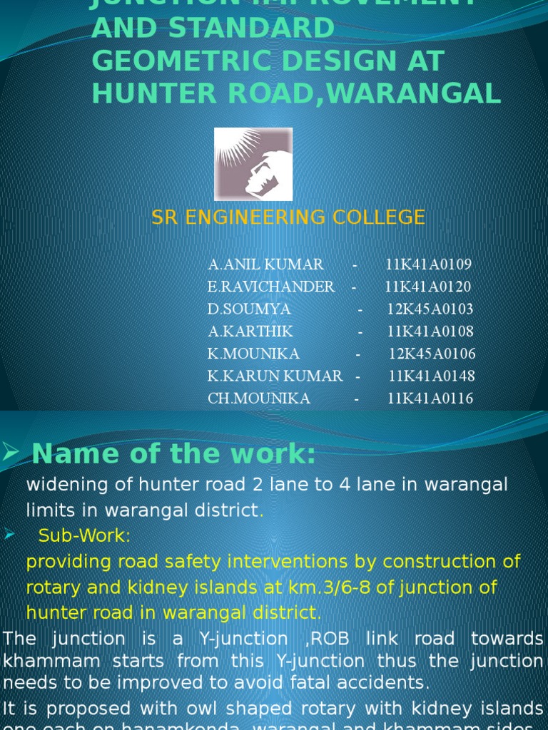 Design of Rotary | Download Free PDF | Traffic | Intersection (Road)