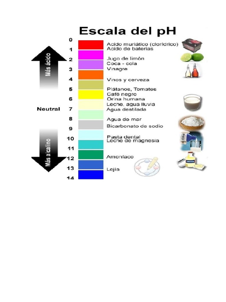 Tablas de Escalas de PH, Indicadores, de Soluciones Reguladoras, Alcalinidades | PDF