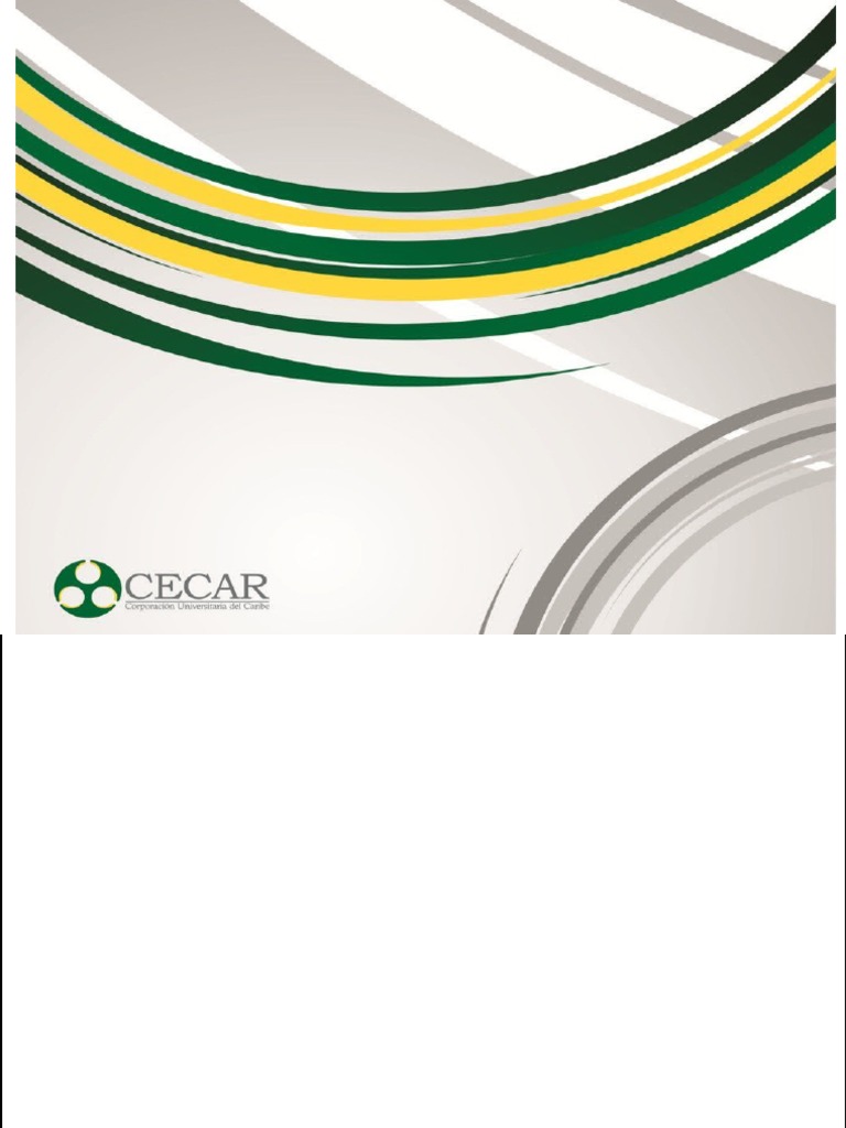 Plantilla CECAR. | PDF