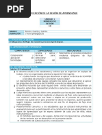 Sesion Aprendizaje APLICAMOS TECN SCAMPER 2019 | PDF | Evaluación | Aprendizaje