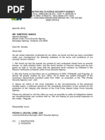 Request for Office Security Guard | PDF