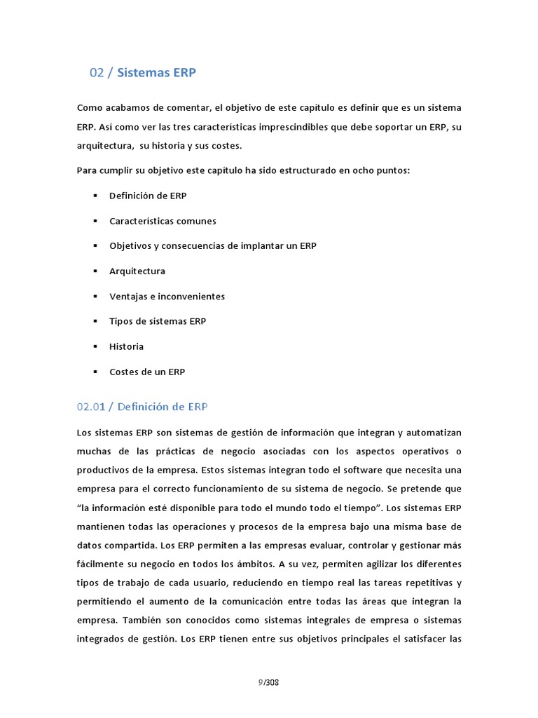 02 Sistemas ERP | PDF | Planificación de recursos empresariales | Servidor (Computación)
