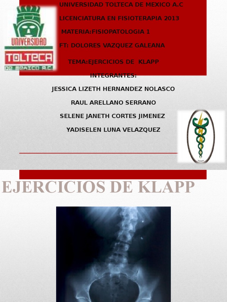 Metodo de Klapp | PDF | Escoliosis | Sistema musculoesquelético