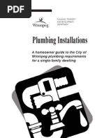California Residential Plumbing Code Guide | PDF | Technology & Engineering