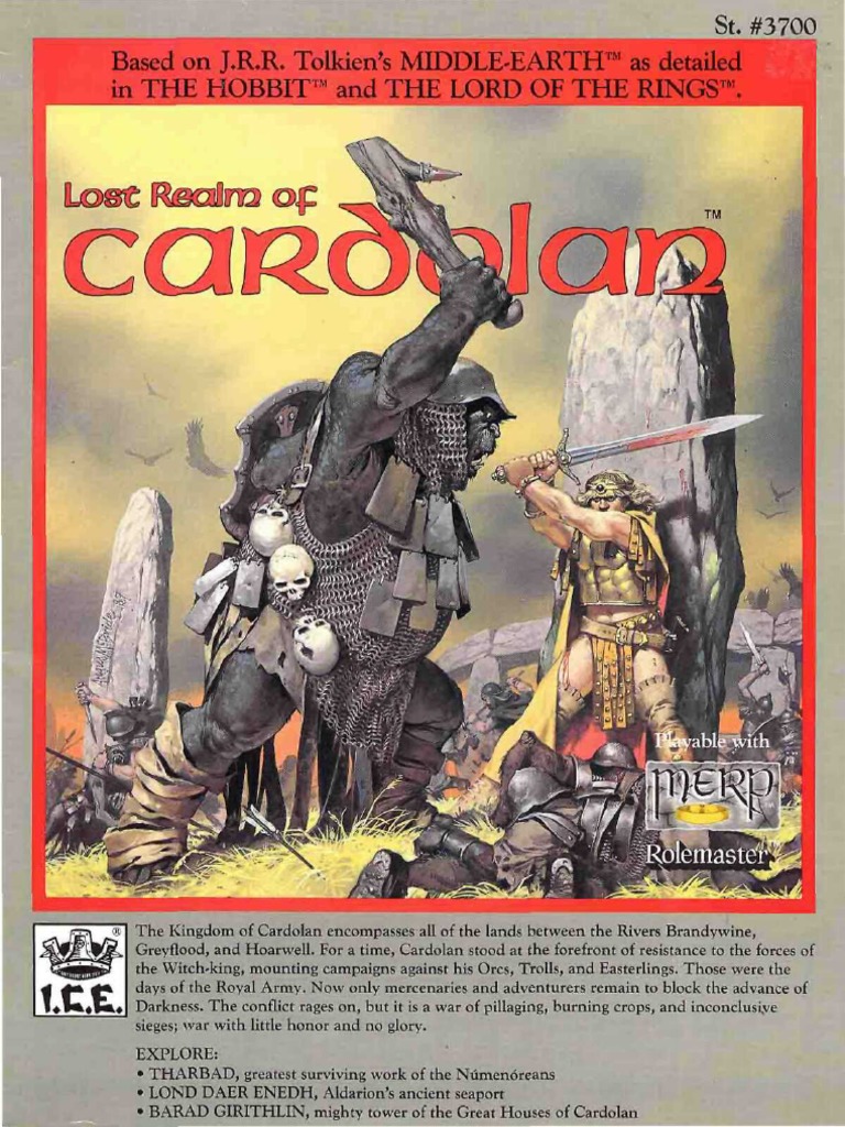 MERP 3700 - Lost Realm of Cardolan | PDF | J. R. R. Tolkien | Middle ...