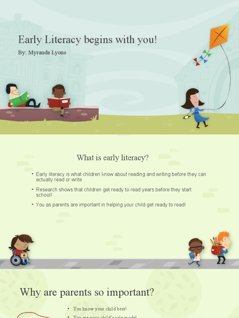 Early Literacy Begins With You Download Free Pdf Reading Process