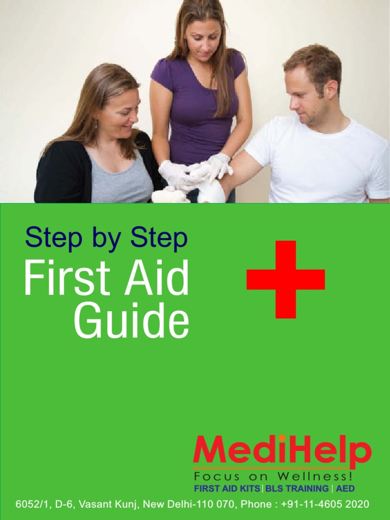 First Aid Pocket Guide | PDF | Cardiopulmonary Resuscitation | Wound