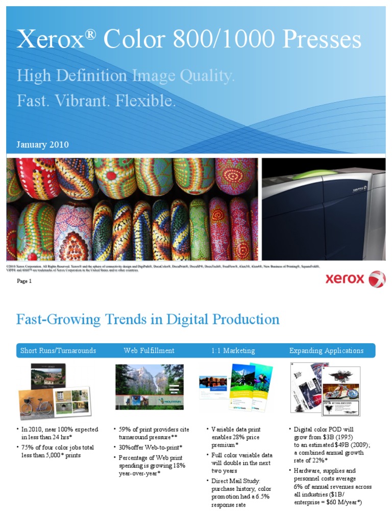 Digital Printing Presses | PDF | Printer (Computing) | Paper