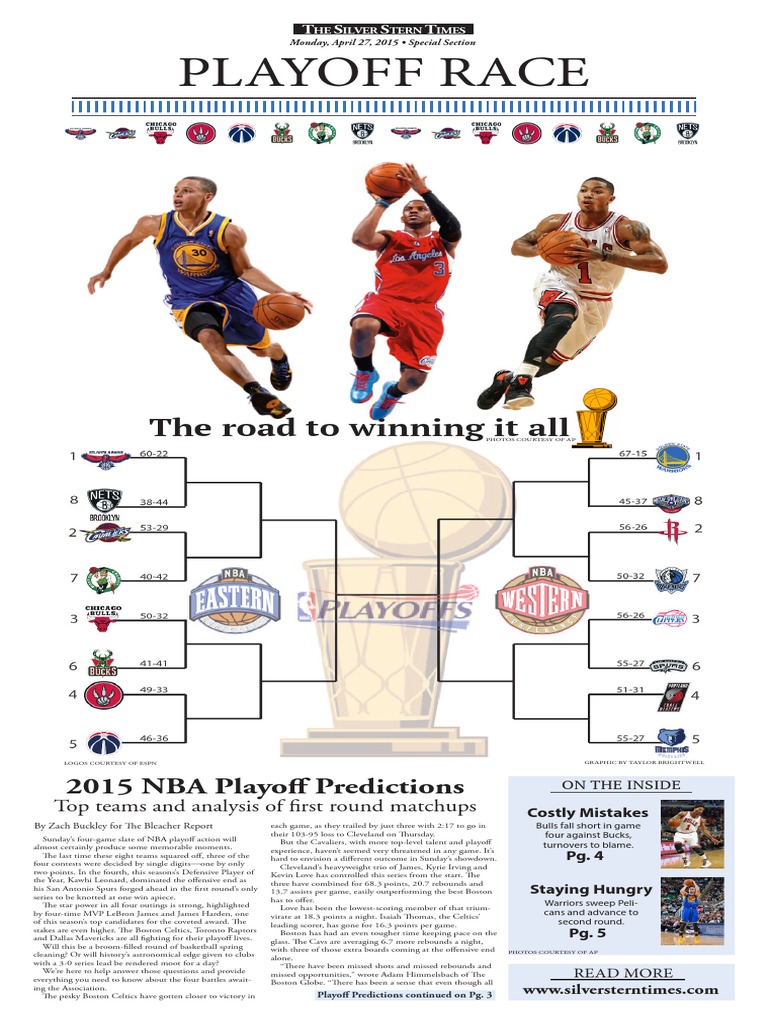 2015 NBA Playoff Predictions and Analysis | PDF | Le Bron James ...