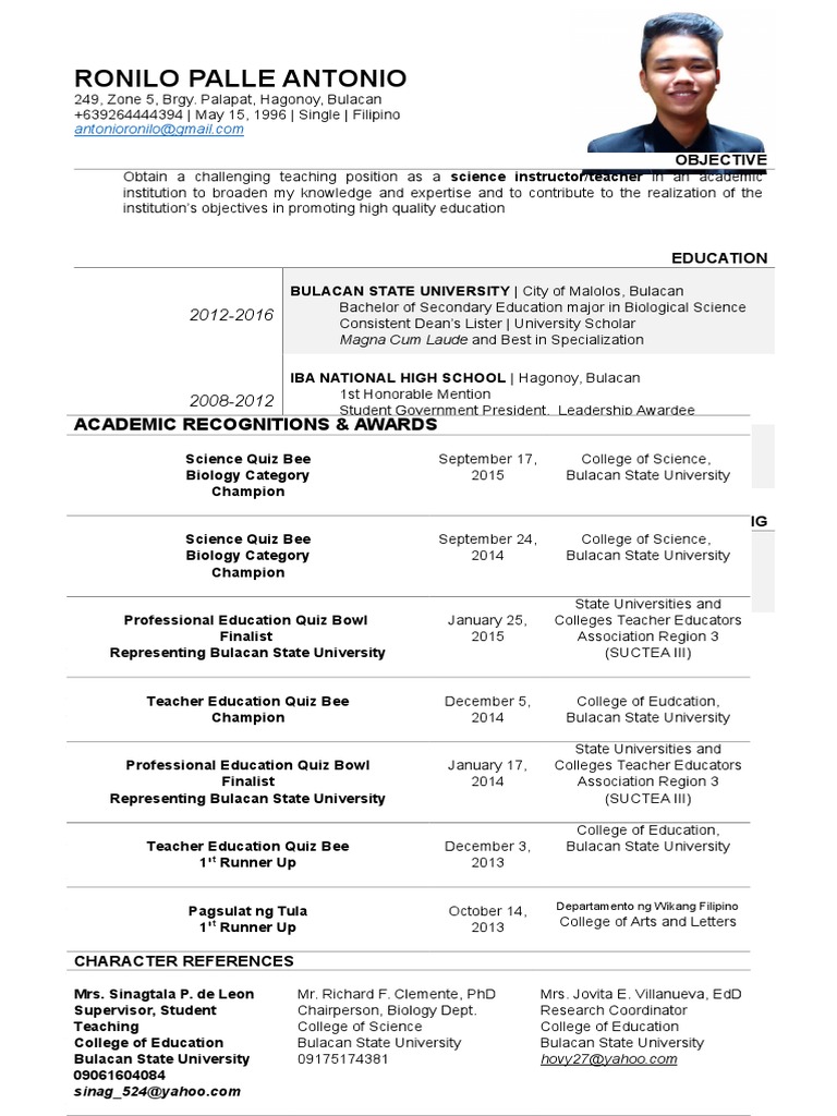 Ronilo P Antonio | PDF | Wellness