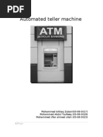 srs_of_atm | Automated Teller Machine | Personal Identification Number