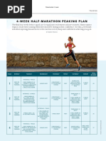 Your 1/2 Marathon Training Plan | PDF | Individual Sports | Long ...