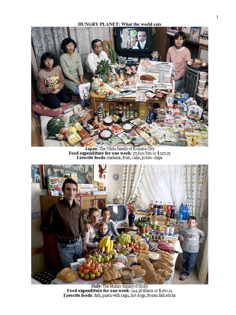 Hungry Planet | PDF | Cuisine | Foods
