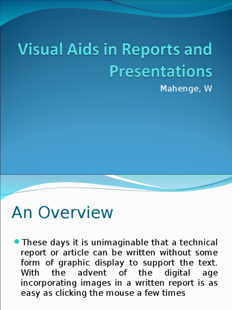 Visual Aids in Reports and Presentations | Pie Chart | Graphics
