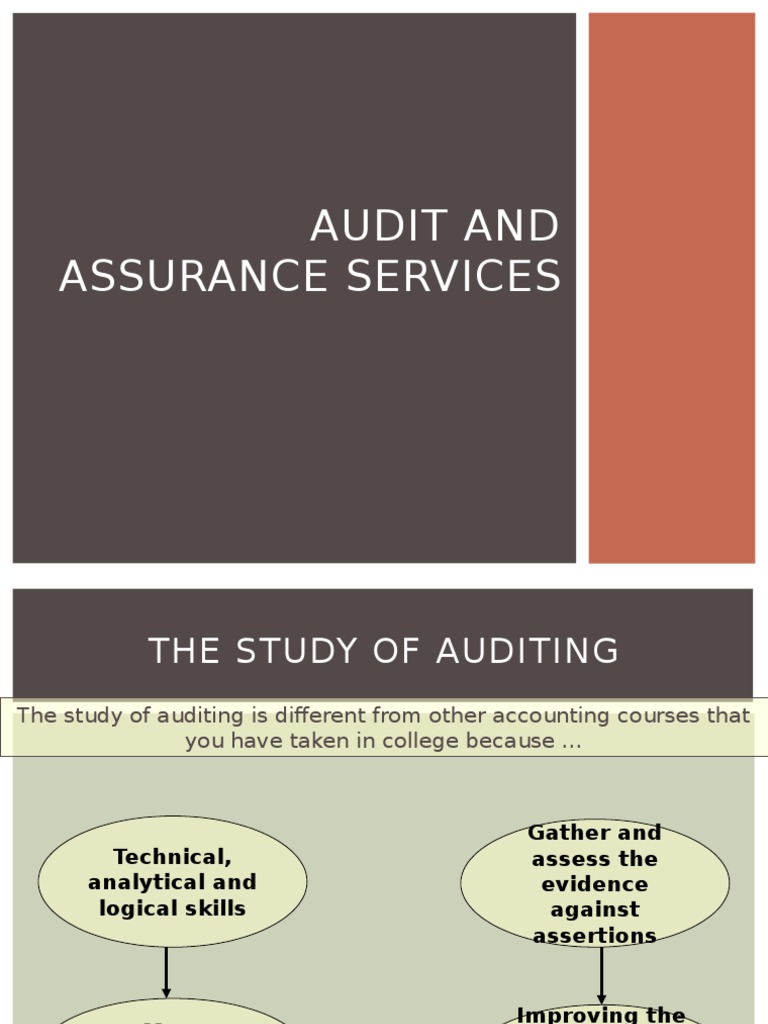 Understanding Auditing and Assurance Services | PDF | Audit | Accounting