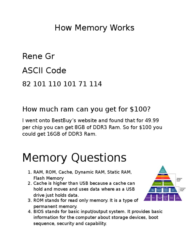 How Memory Works | PDF