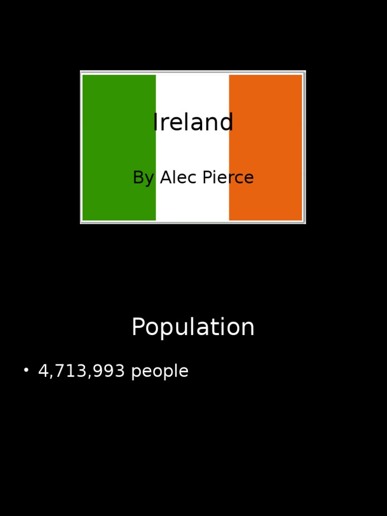 Population Overview of Ireland | PDF
