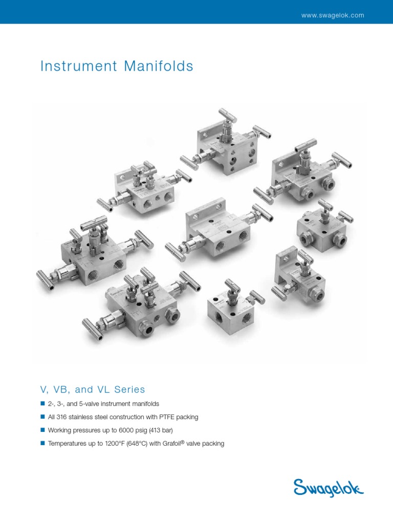 Instrument Manifolds | PDF | Technology & Engineering