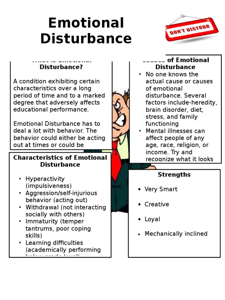 Understanding Emotional Disturbance | PDF