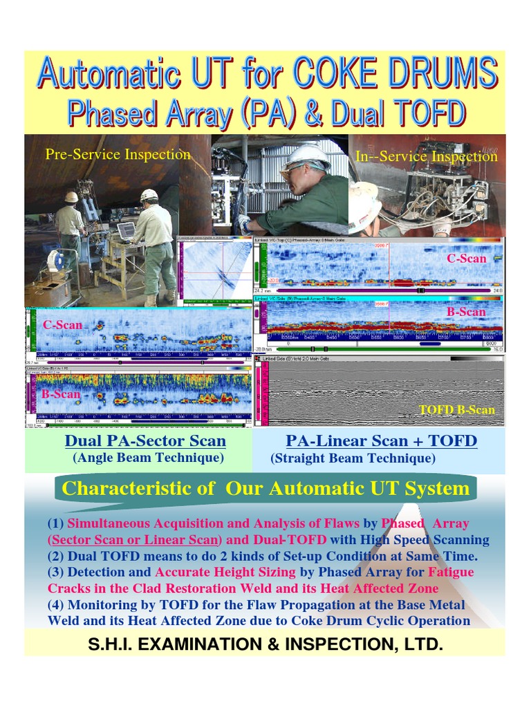 Characteristic of Our Automatic UT System: In-Service Inspection Pre ...
