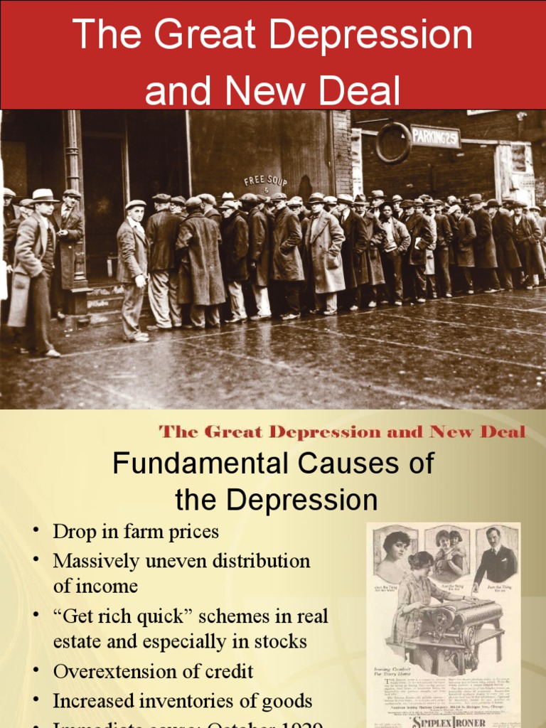 Causes Of The Great Depression Powerpoint