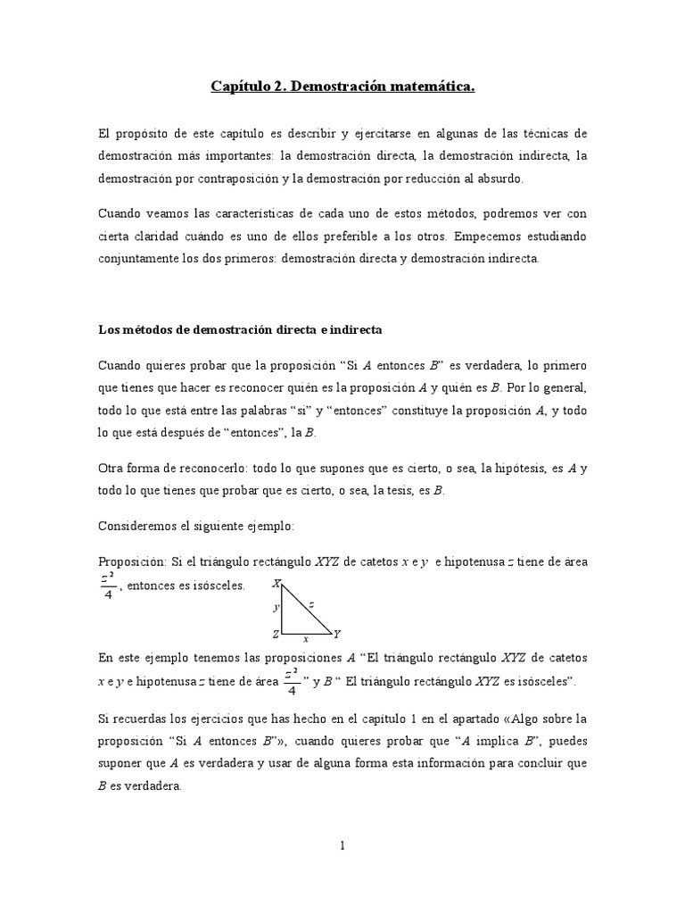 Demostraciones | PDF | Prueba matemática | Triángulo