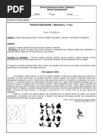 Caderno de Atividades Da Obmep 2025 | PDF | Triângulo | Polígono