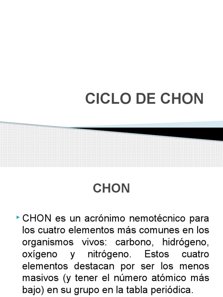Ciclo de Chon | PDF