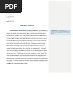 QET Sample Paper | PDF | University | Essays