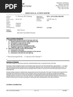 Autopsy Report Final | PDF | Neck | Autopsy