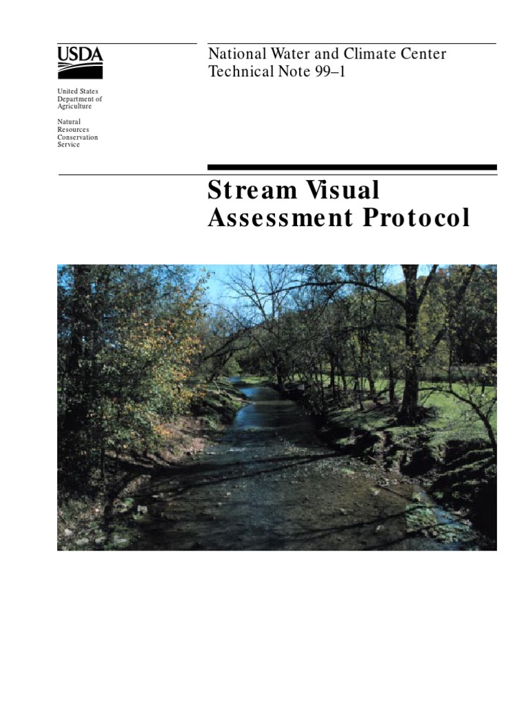 Stream Visual Assessment Protocol Guide | PDF | Riparian Zone | Flood