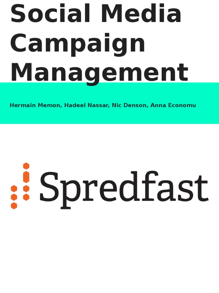 Social Media Campaign | PDF | Business