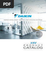 VRV III Daikin Catalogue | PDF | Air Conditioning | Hvac