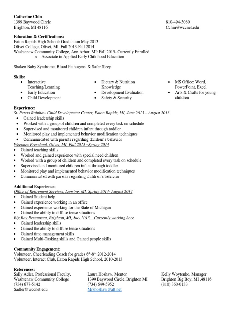 New Resume 2016 | PDF