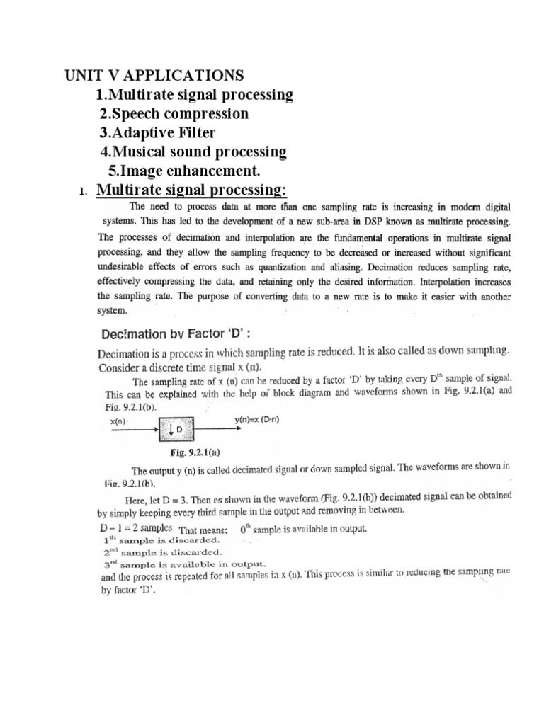 DSP - 5 | PDF | Digital Signal Processing | Applied Mathematics