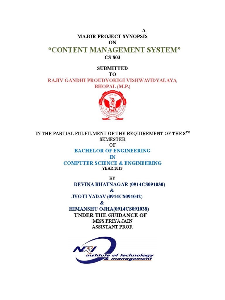 Content Management System | PDF | Web Design | Cascading Style Sheets