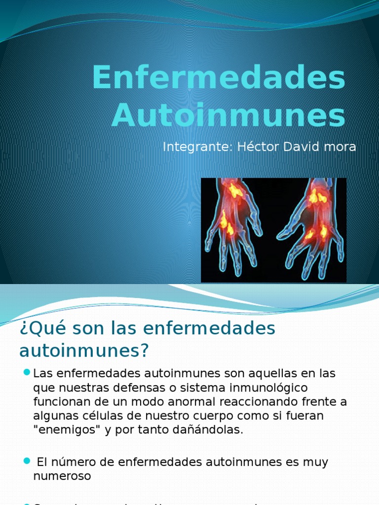 Enfermedades Autoinmunes | PDF | Esclerosis múltiple | Enfermedad ...
