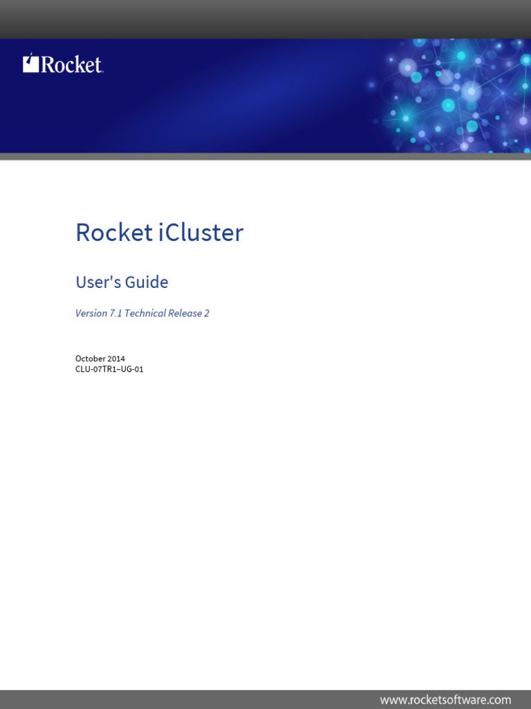 Icluster UserGuide V71TR2 | PDF | Computer Cluster | Replication (Computing)