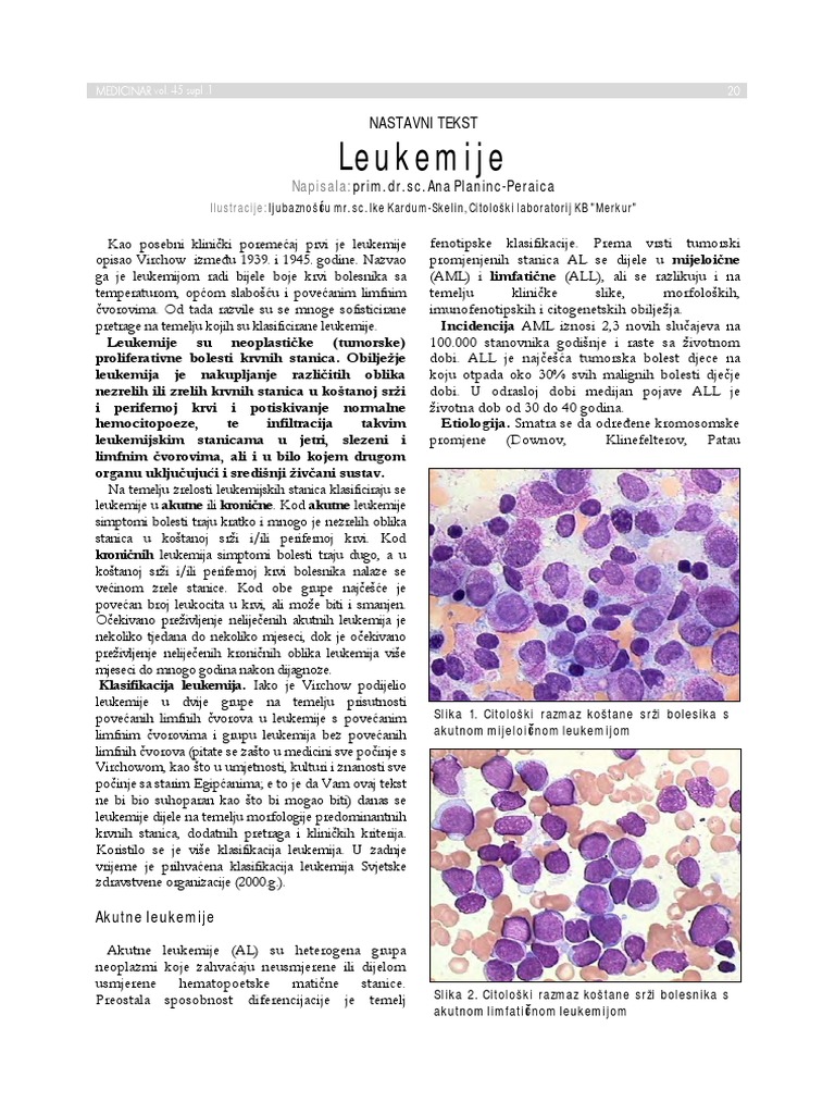 Leukemije PDF | PDF