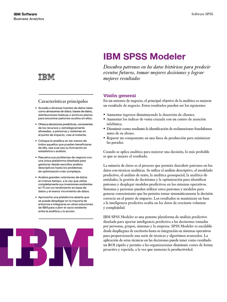 Ibm Spss Modeler - Data Mining