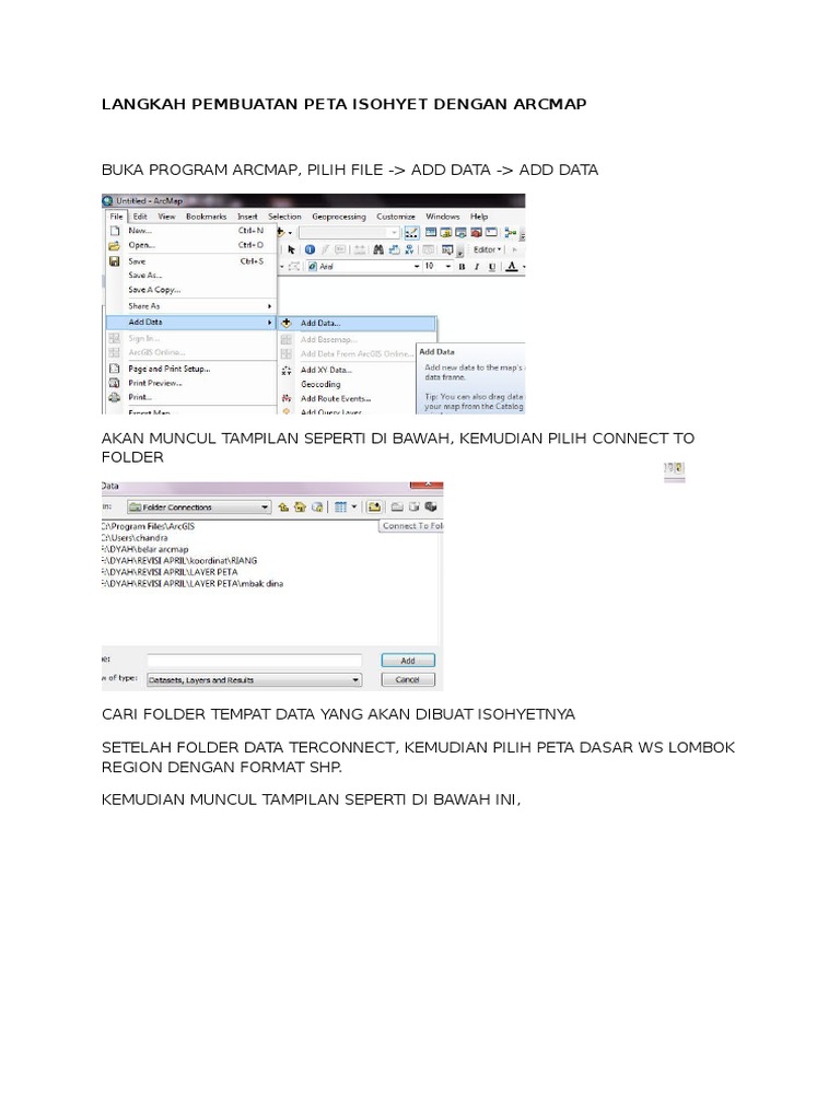 Isohyet Map Creation Process | PDF