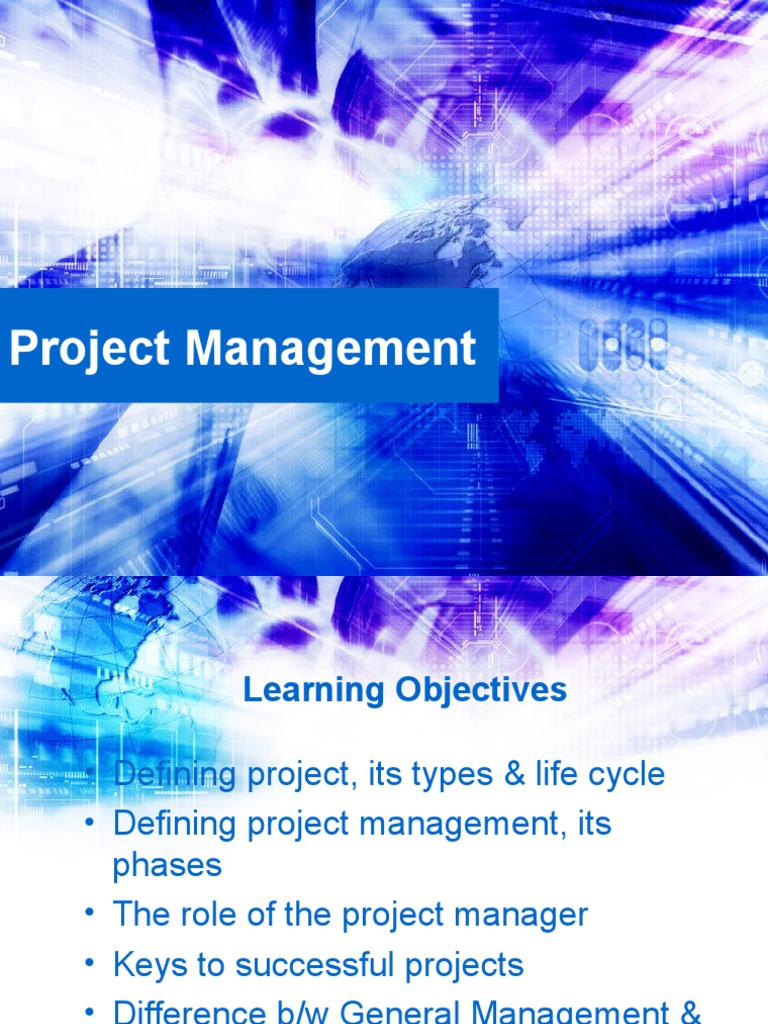 Project Management Notes | PDF | Project Management | Product Lifecycle