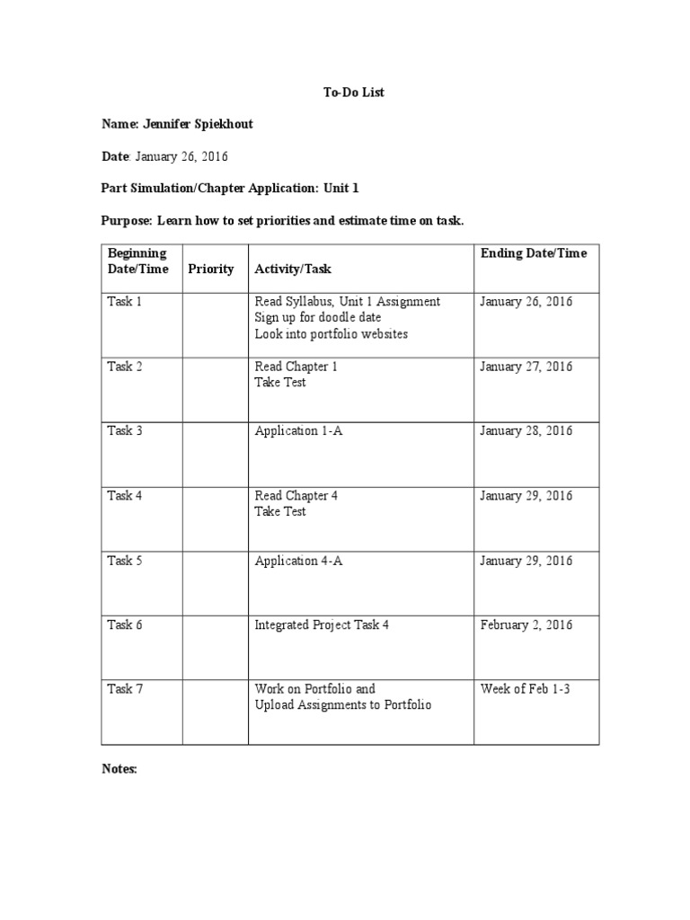 To-Do List 3 | PDF | Art