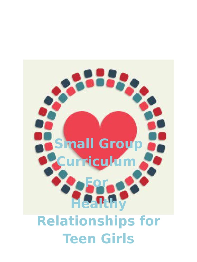 Healthy Relationships Curriculum | PDF | School Counselor | Adolescence