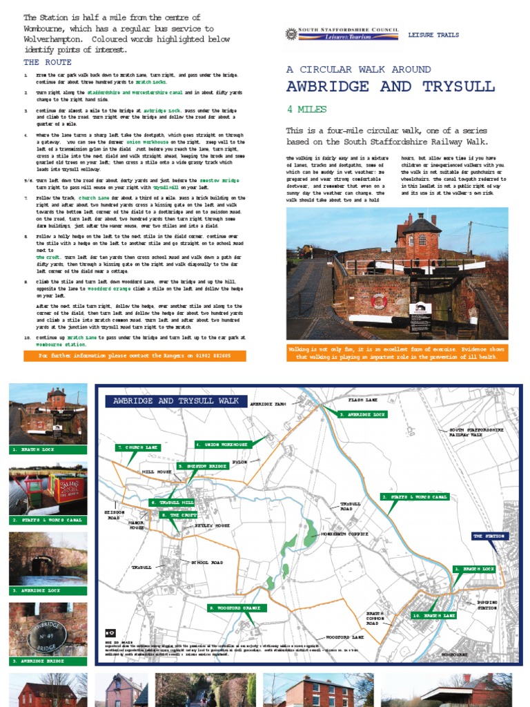 Awbridge Walk Leaflet | PDF | Trail | Land Transport