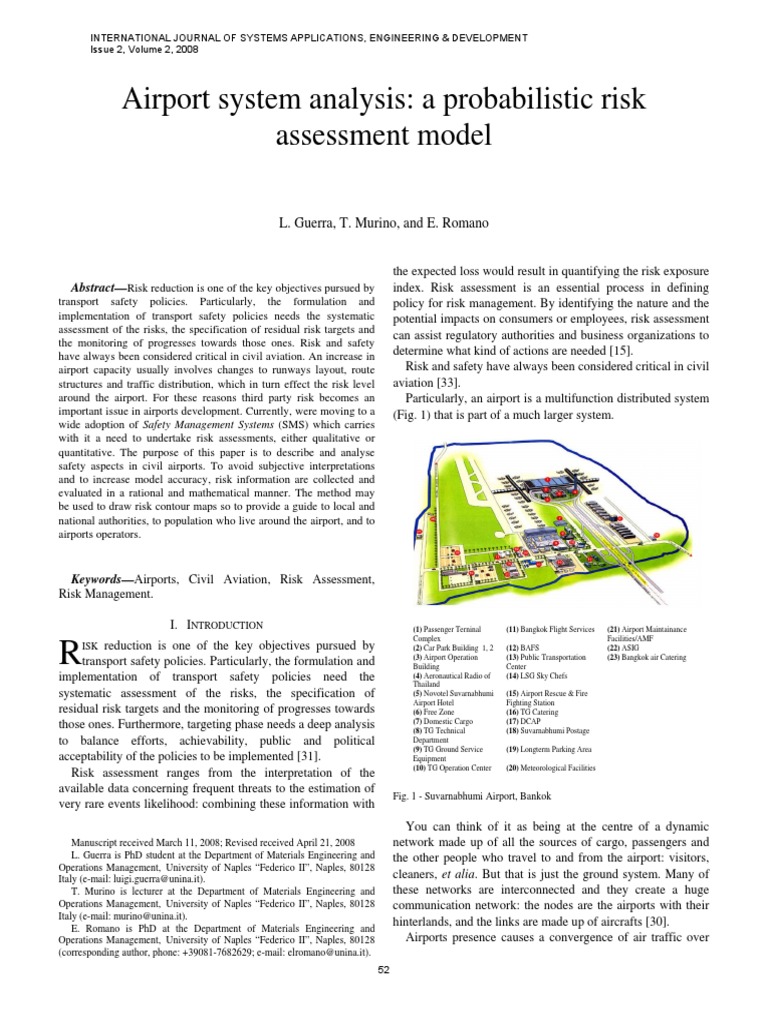 Airport Risk Assessment | PDF | Risk Management | Hazards