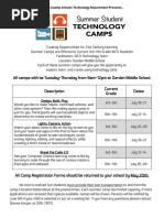 Biy Summer Camp Proposal Template | PDF | Internet | Software
