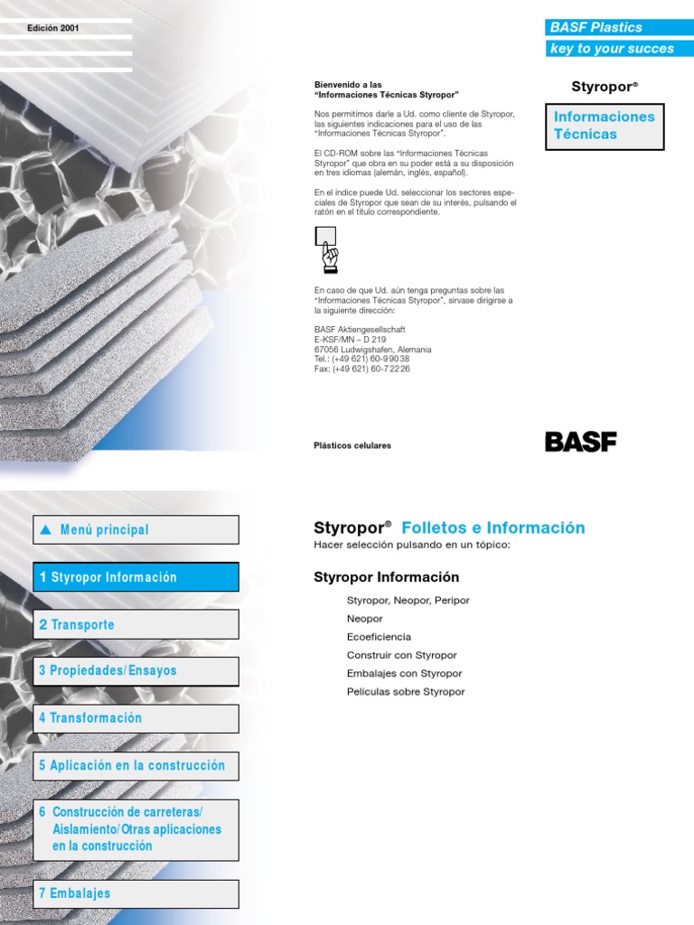 Basf Esp | PDF | Aislamiento térmico | Techo